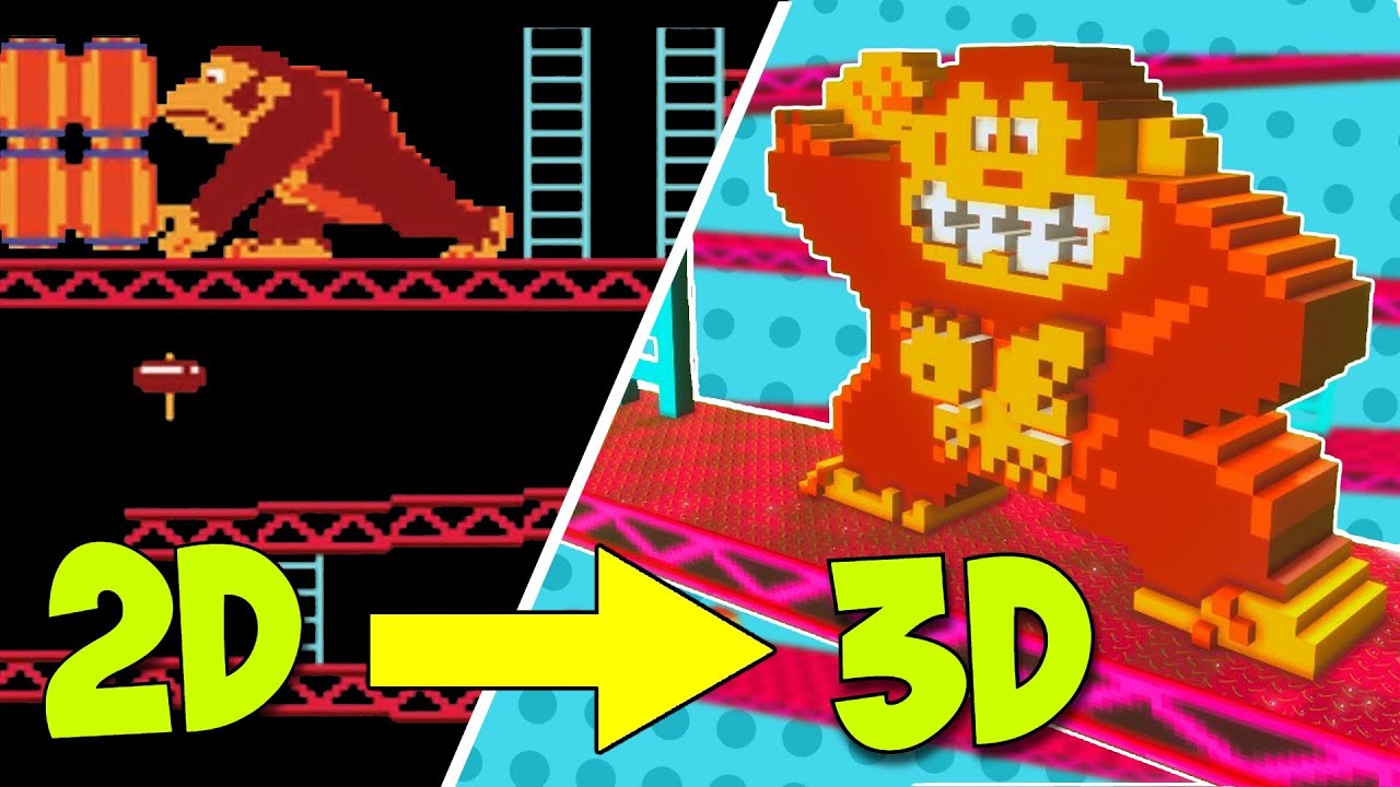 I Made Donkey Kong but it's 3D! - YouTube