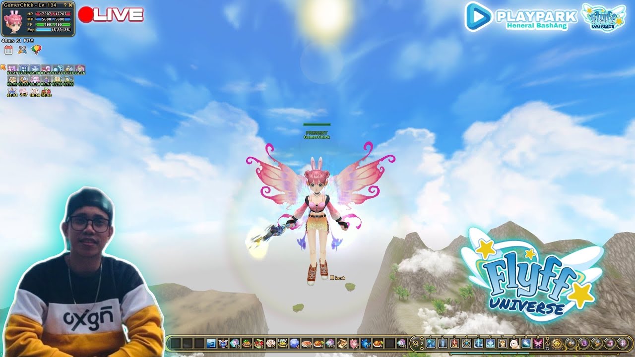 Flyff Universe by PlayPark - Mobile/PC Games MMORPG 🔴Live - Asia Rhisis ...