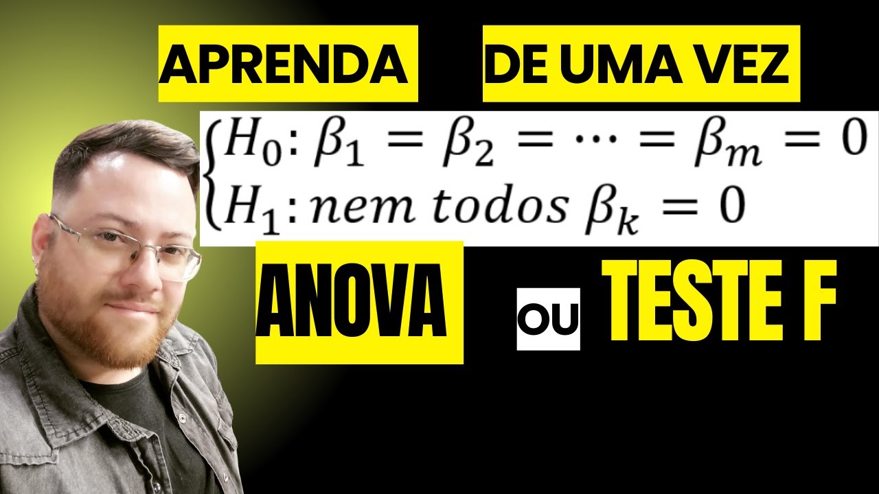 Regressão Linear: Análise de Variância ANOVA ou Teste F - YouTube