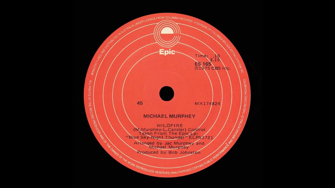 Michael Murphey - Wildfire -1975 (Original Stereo) - YouTube
