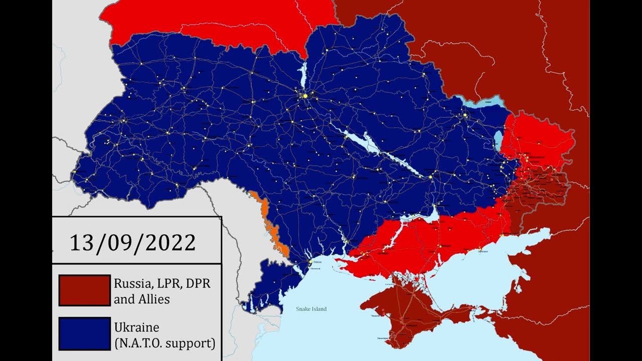 The Russian "Special Military Operation" in Ukraine (Day 1-211) every ...