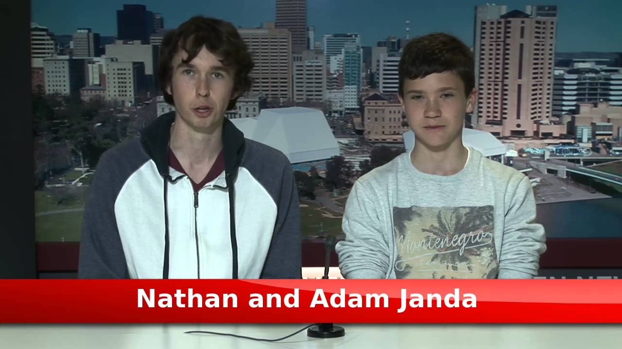 Nathan and Adam Janda - 7 News Experience - YouTube