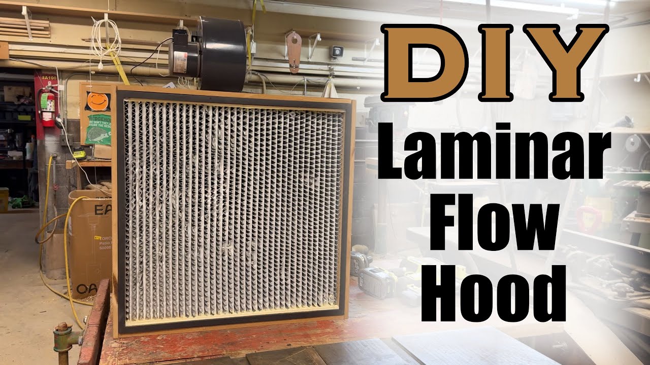 How to Build a Laminar Flow Hood for Growing Mushrooms - YouTube
