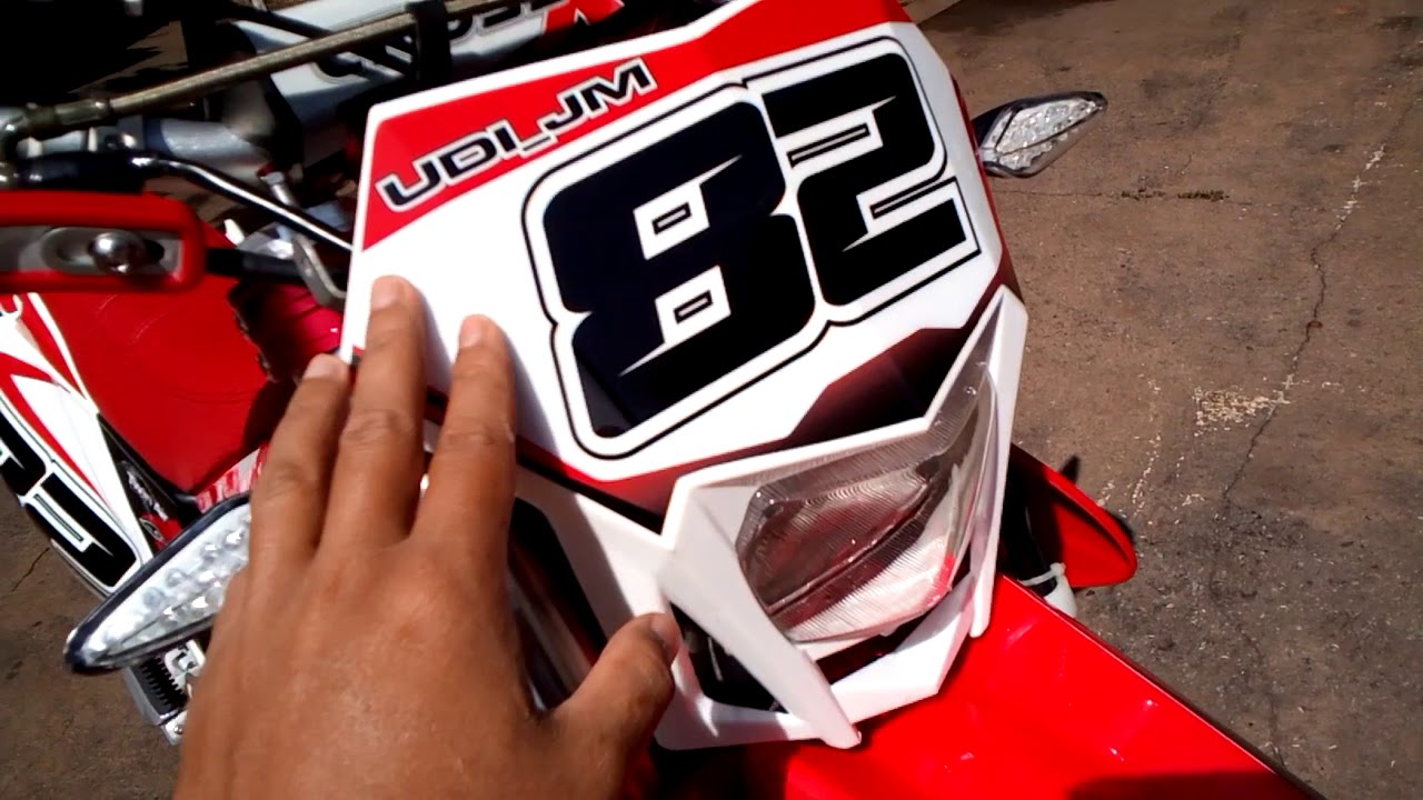 Supermoto viar cross x 250 ES - YouTube