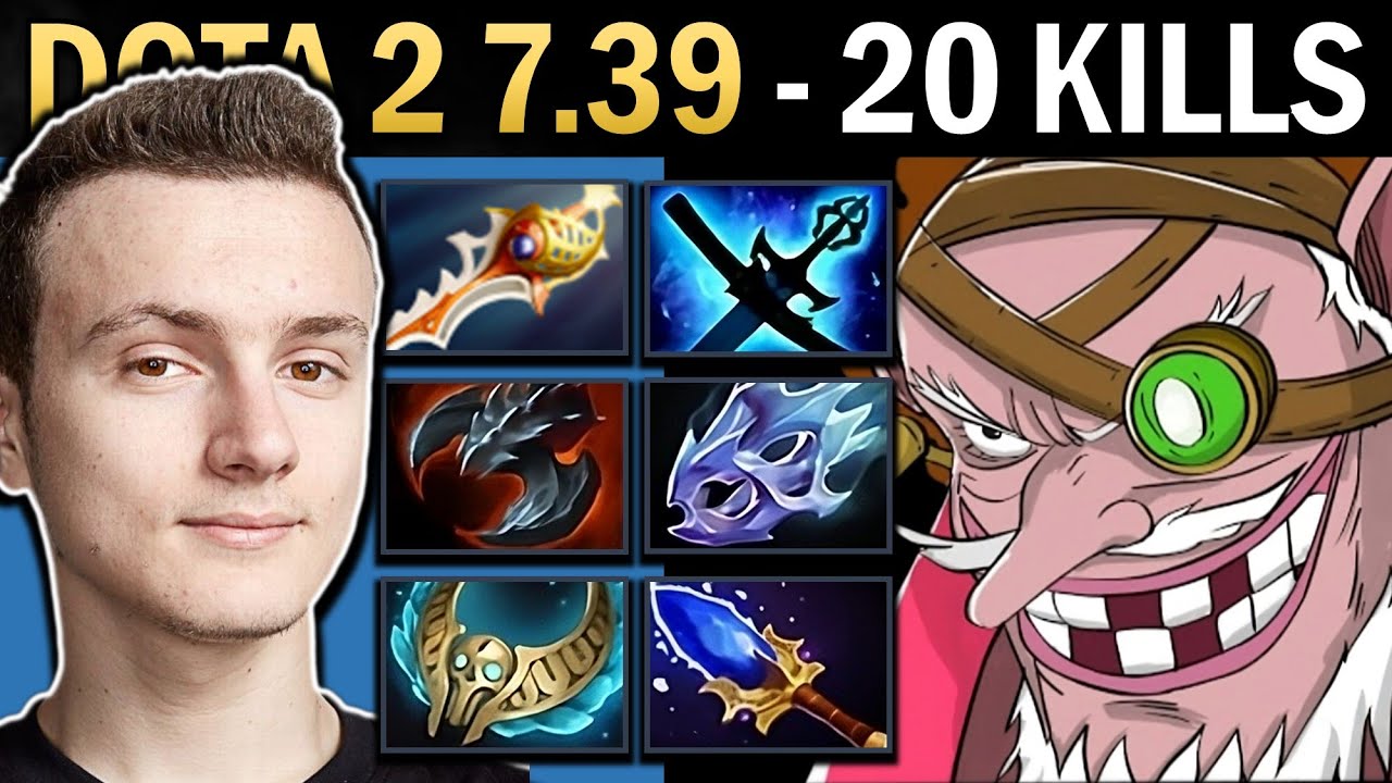 Sniper Gameplay with Moon Shard and Rapier - Dota 7.39 - YouTube