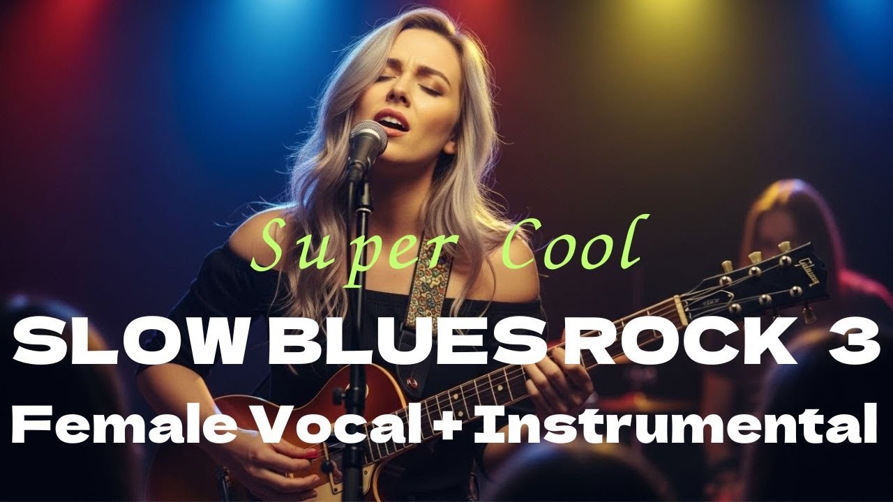 Super Cool SLOW BLUES ROCK 3 by Female Vocal + Instrumental !!! - YouTube