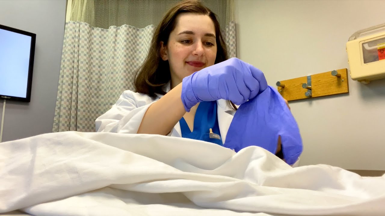 Asmr Seeing The Gynecologist Vaginal Discharge Soft Spoken Vitals Pelvic Exam Youtube