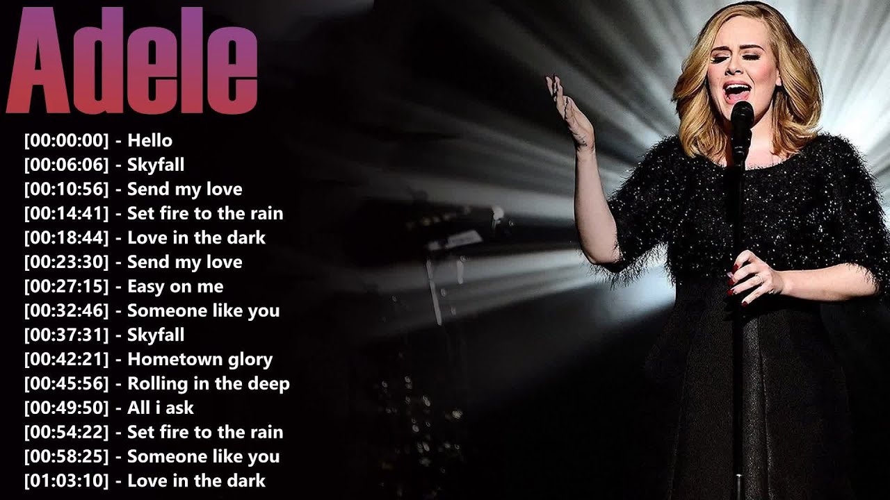 The Voice of Adele – Compilation of Her Most Soul-Stirring Songs and ...