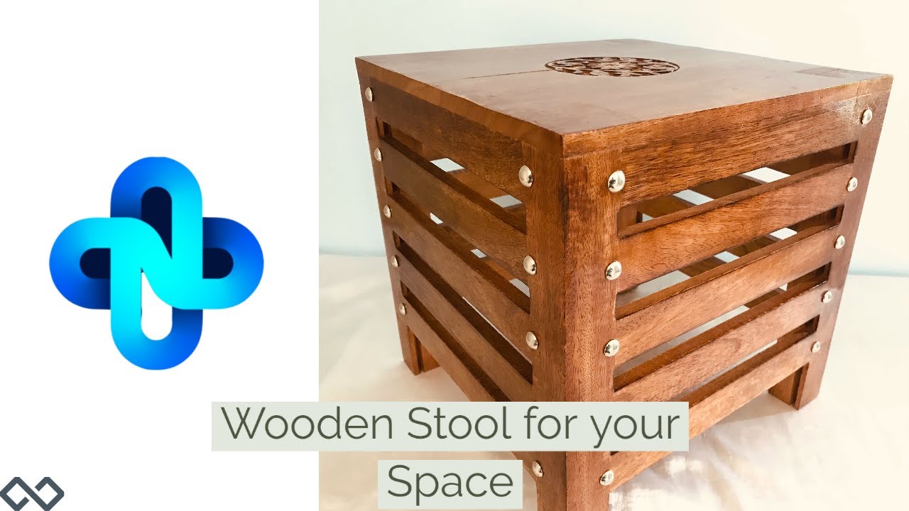 Wooden Stool Unboxing - YouTube