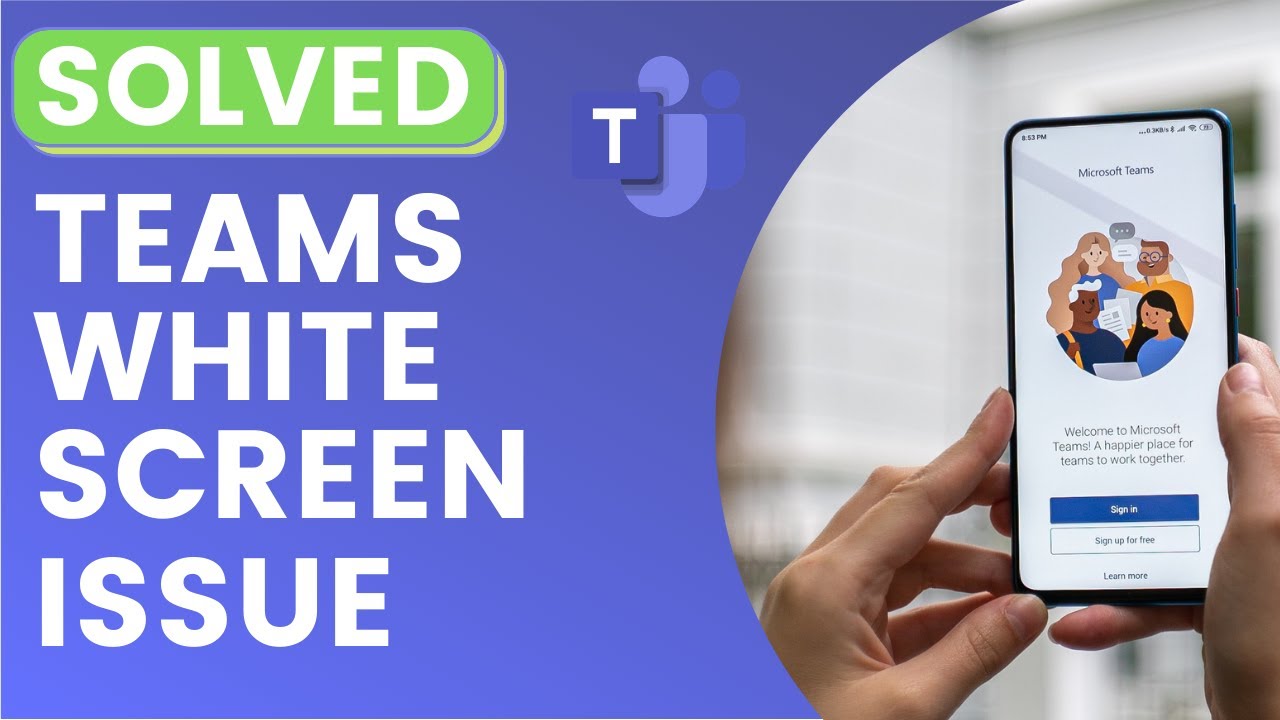 Microsoft Teams White Black Screen Issue Login On Windows 10 [SOLVED ...