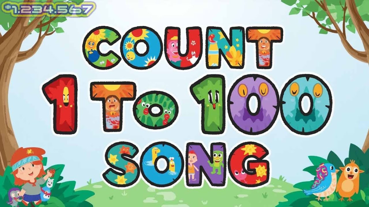 1 to 100 counting for kids | Numbers Song 1-100 | Counting from 1 to ...