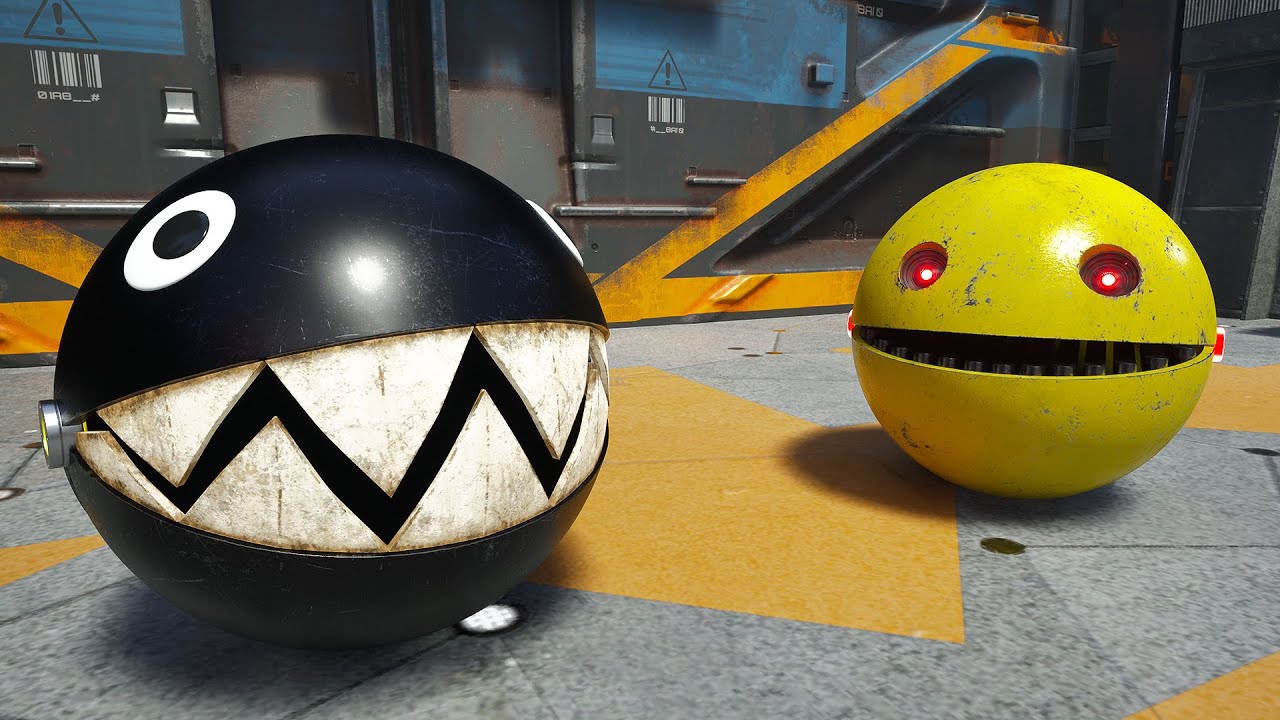 Pacman, Chain Chomp, and Spider Blade Robot: An Epic Journey Through a ...