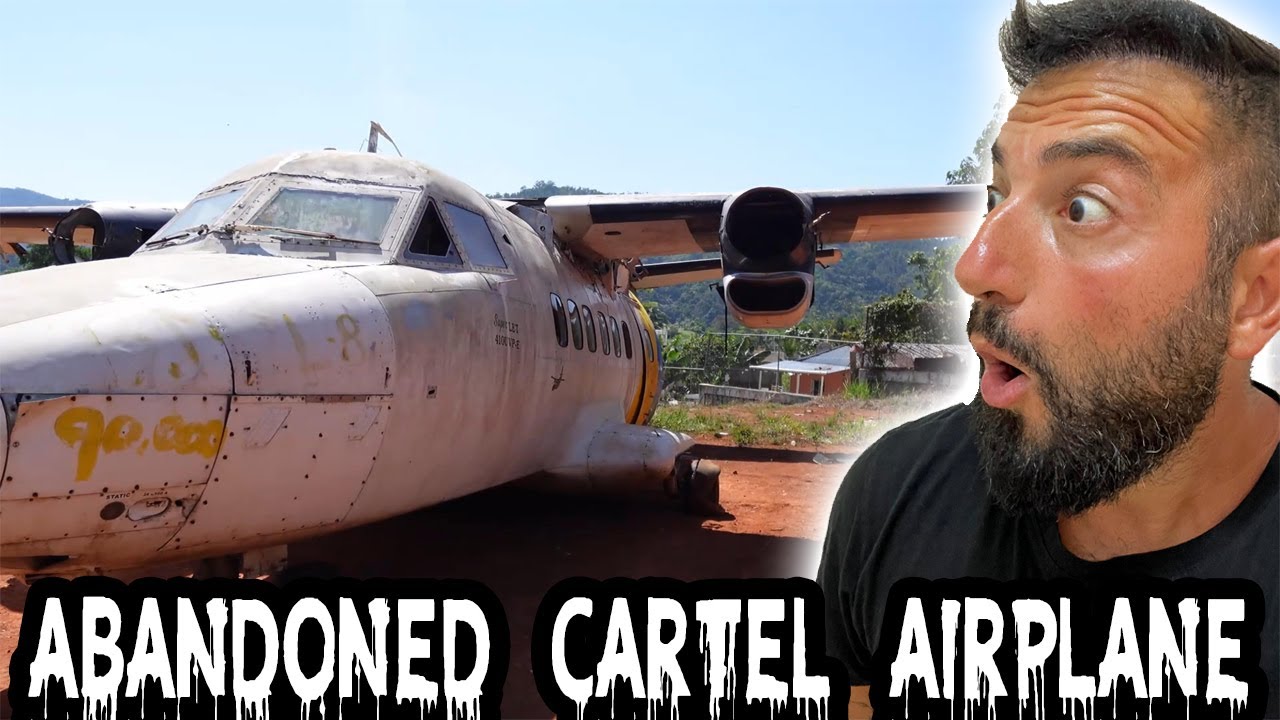 I FOUND AN ABANDONED CARTEL AIRPLANE - YouTube