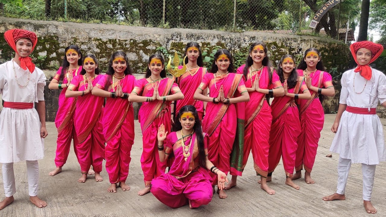 Navratri Special | Gondhal Dance | The Rhythmers | Adarshian - YouTube