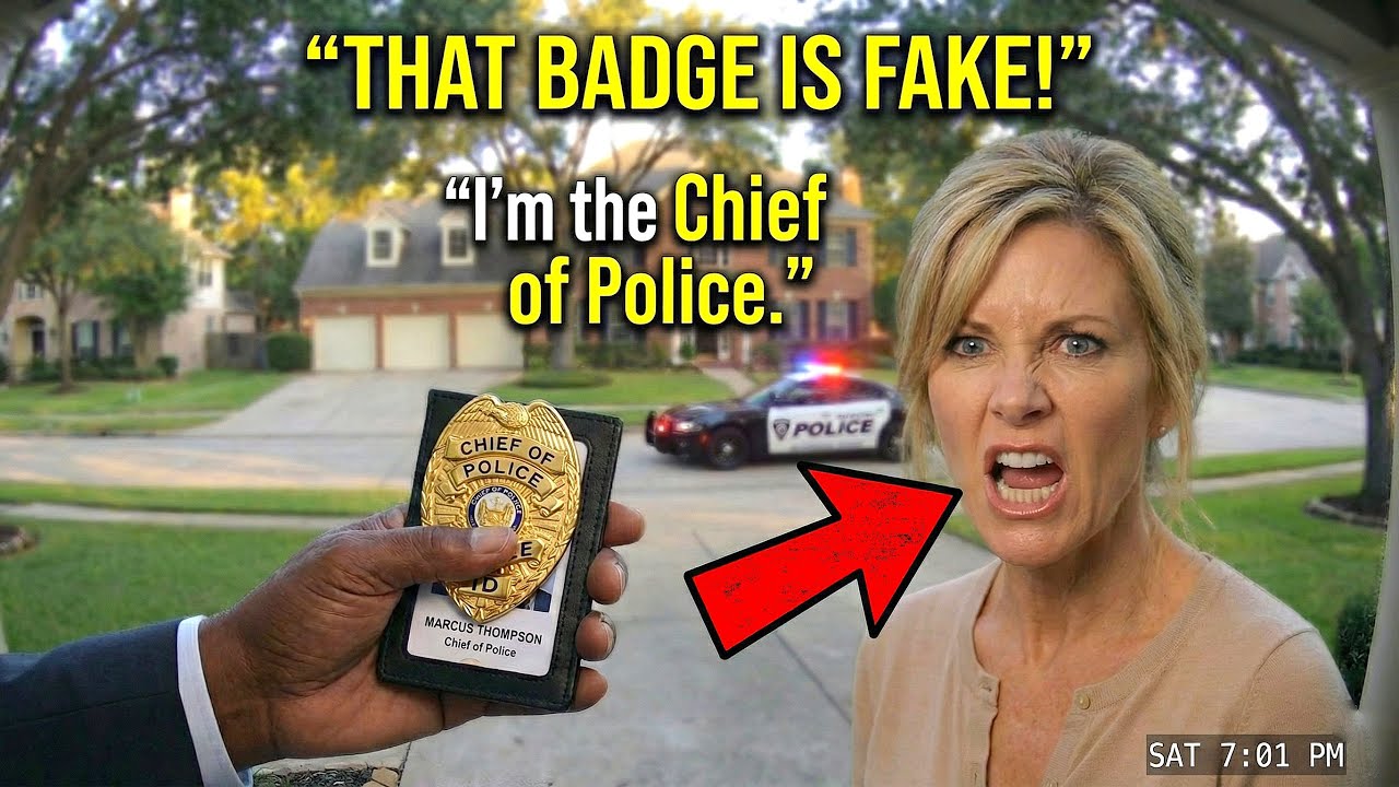 Caught on Ring Camera: Couple Mistakes New Police Chief for a Criminal ...