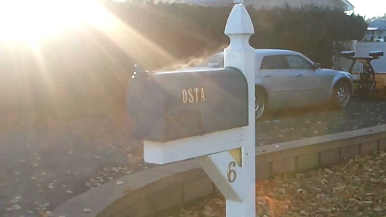 Mailbox on Fire - YouTube