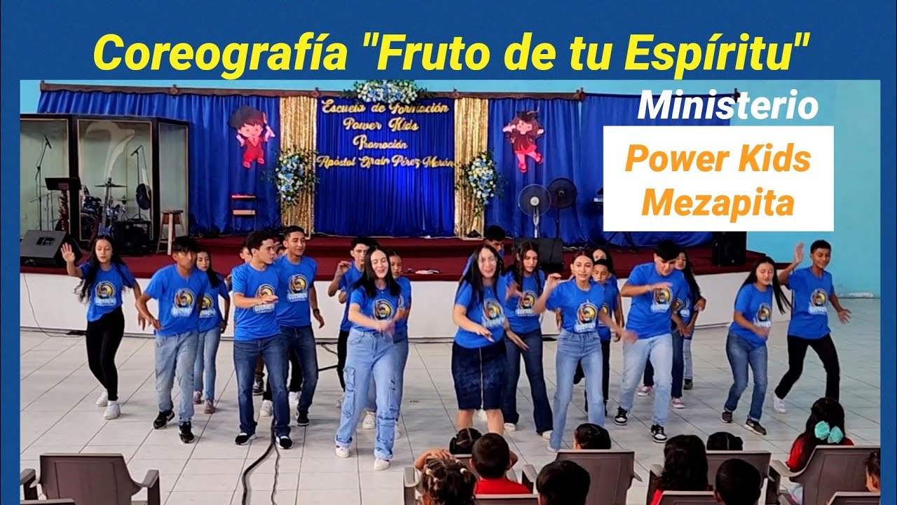 Coreografía "Fruto de tu espíritu" de Generación 12 Kids - YouTube