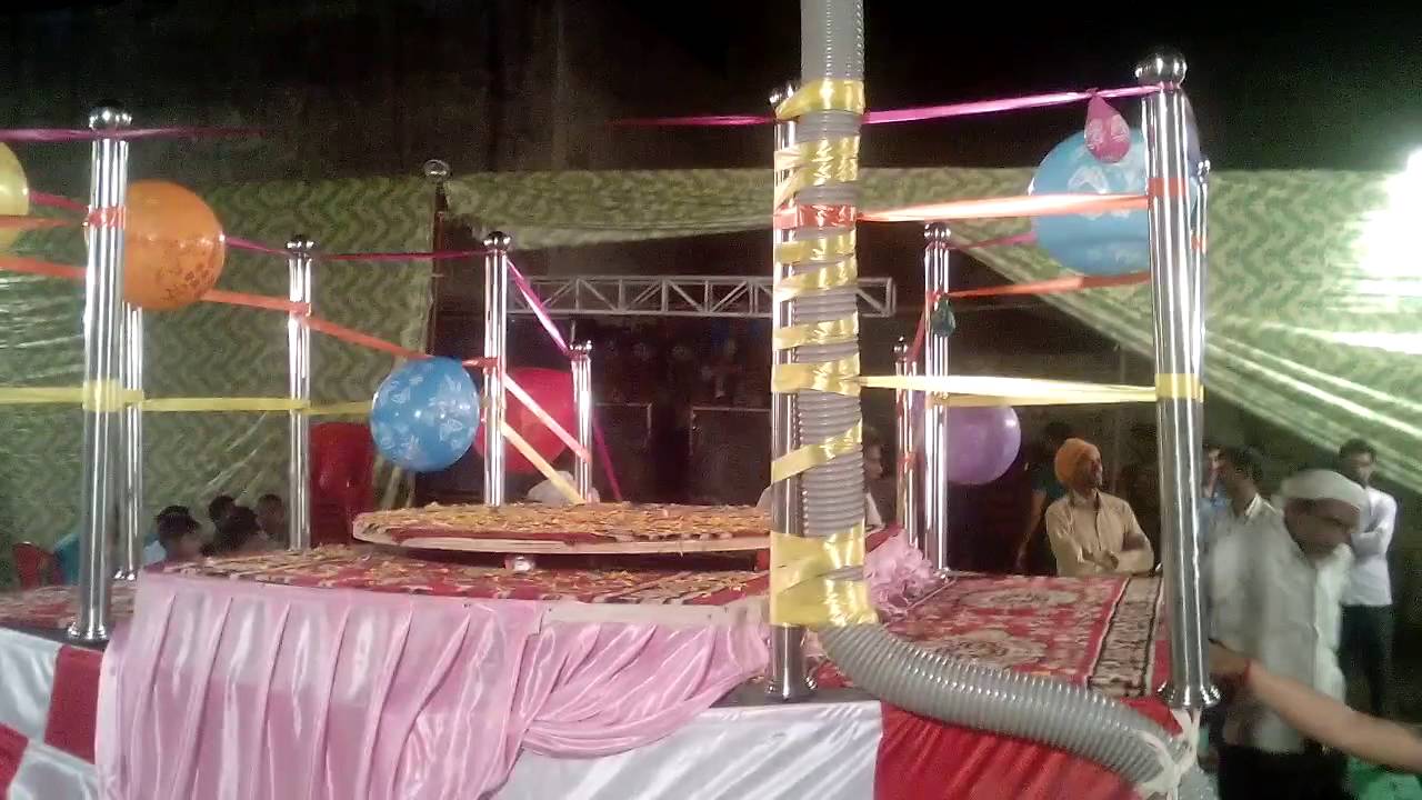 Jai Mala revolving stage - YouTube