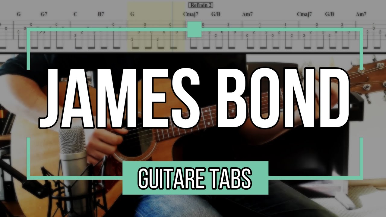 Thème - James Bond [ Guitare Tabs ] - YouTube