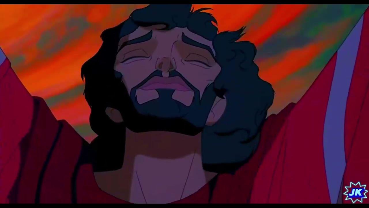 "EL PRÍNCIPE DE EGIPTO" Escena Moisés Abre el Mar Rojo Español Latino [ULTRAHD]. - YouTube