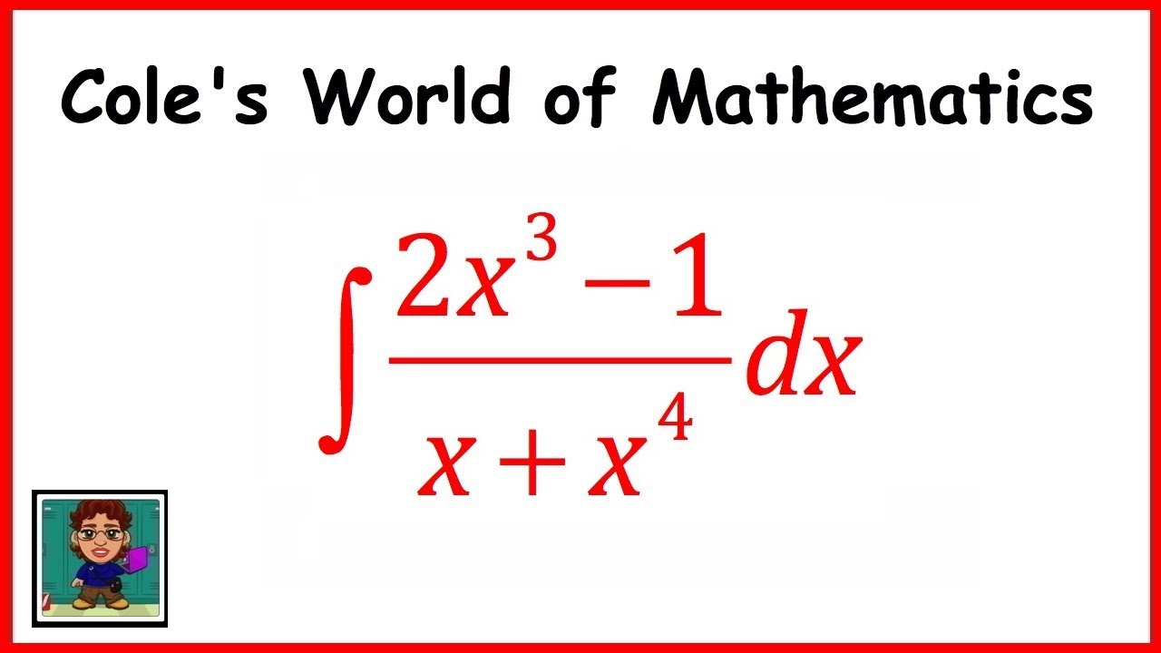 Integral Of 2x 3 1 x X 4 Calculus 1 YouTube Integral Of 2x 3 1 x X 4 Calculus 1 YouTube