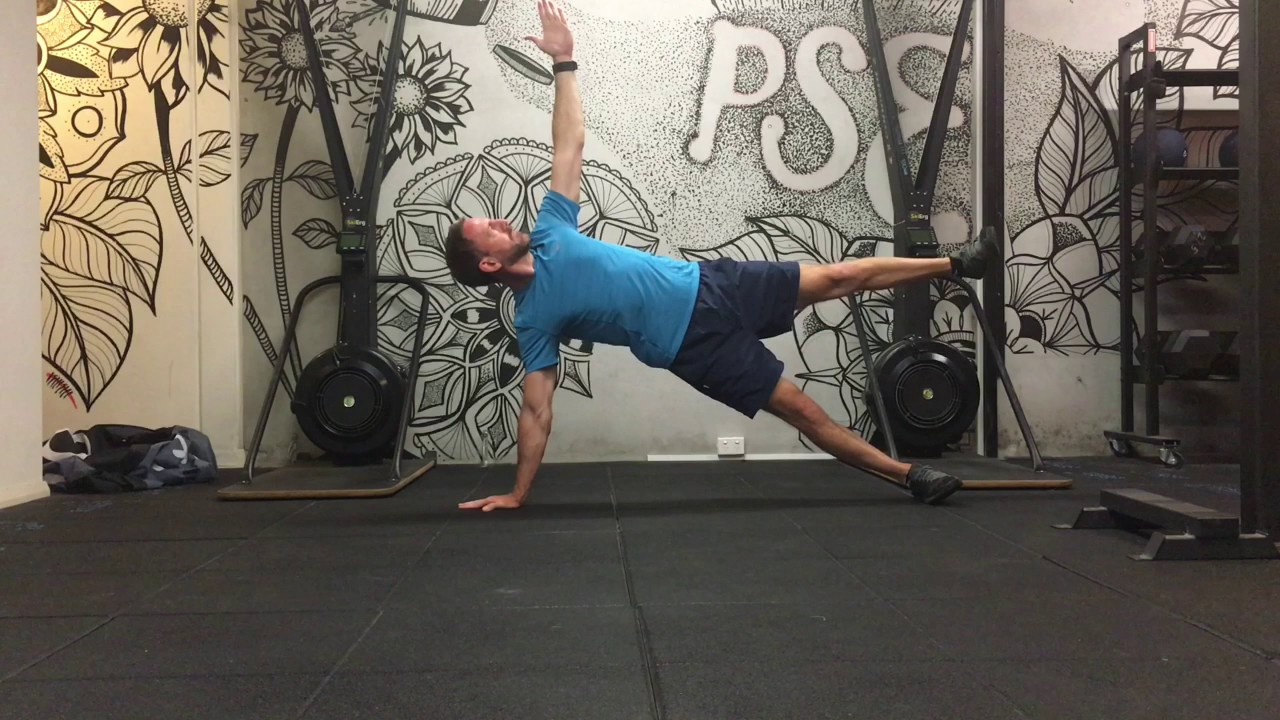 Rotational push up - YouTube