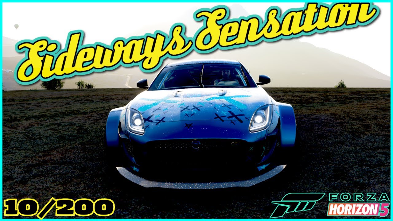 Forza Horizon 5 - F-Type's new body wrap - YouTube