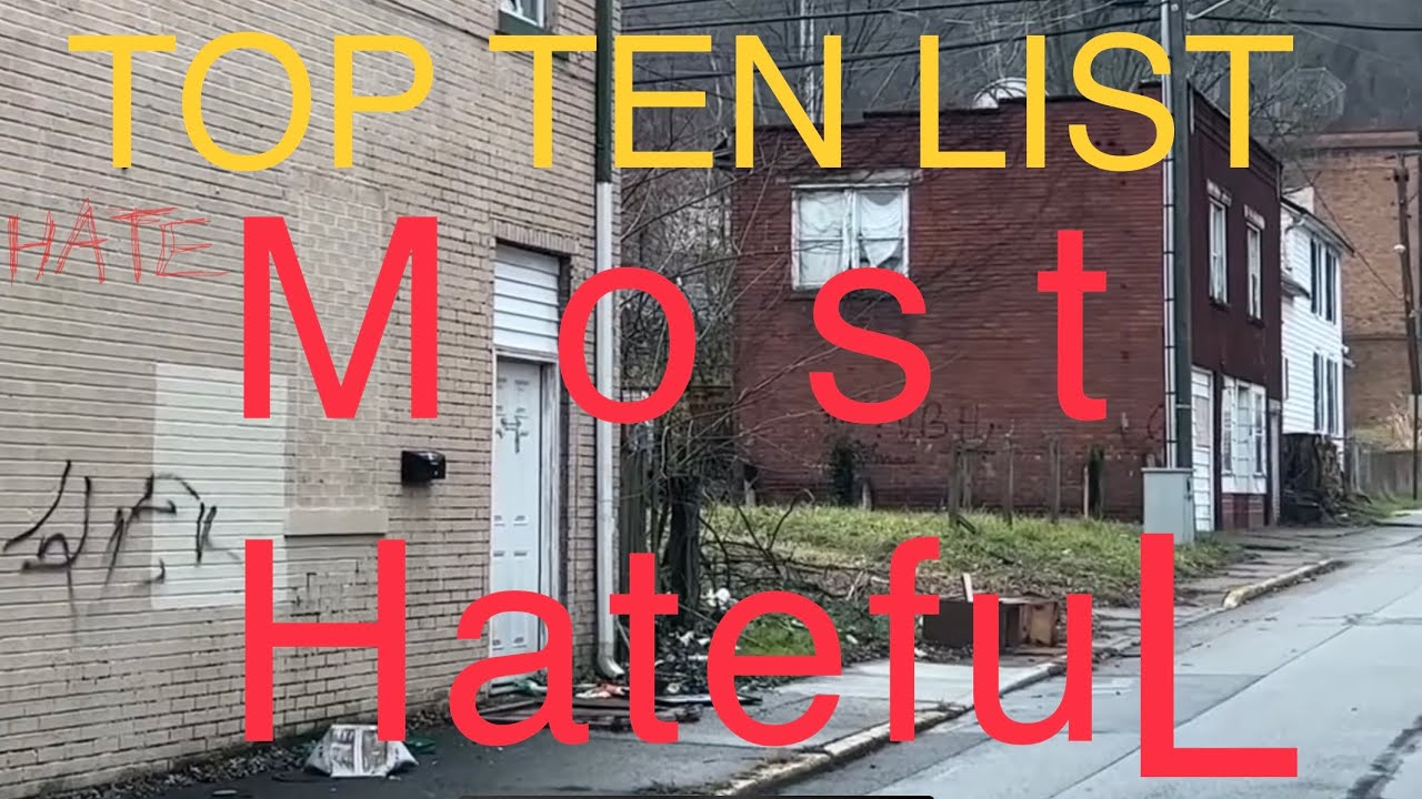 TOP 10 LIST - PLACES WITH THE MOST HATERS - YouTube