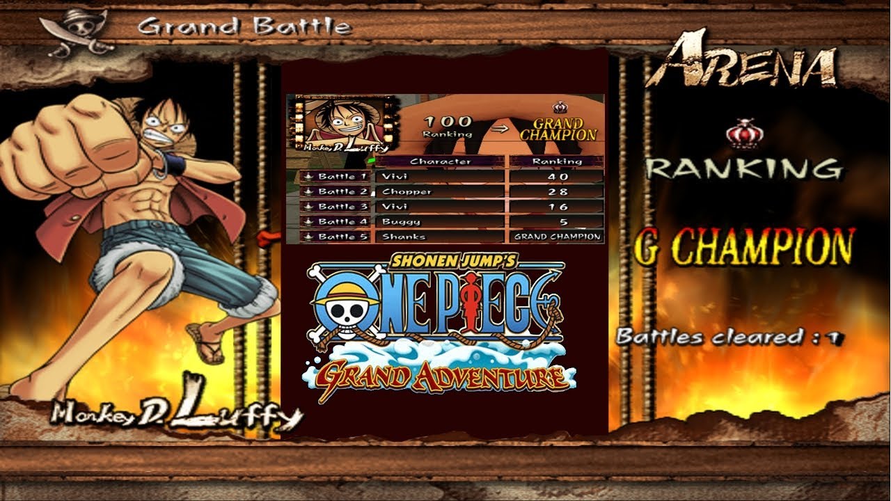 Monkey D. Luffy • Arena Ranking Gran Champions • One Piece Gran ...