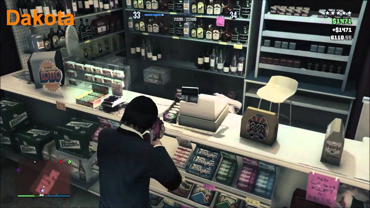 GTA V: Five Stars and Candy Bars! - YouTube