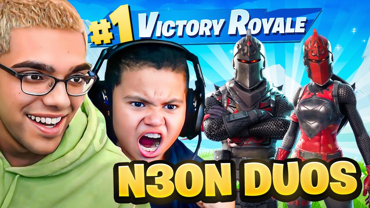 N3ON & KAYLEN PLAY DUOS IN OG FORTNITE WAGER!! N3ON TROLLS KAYLEN - YouTube