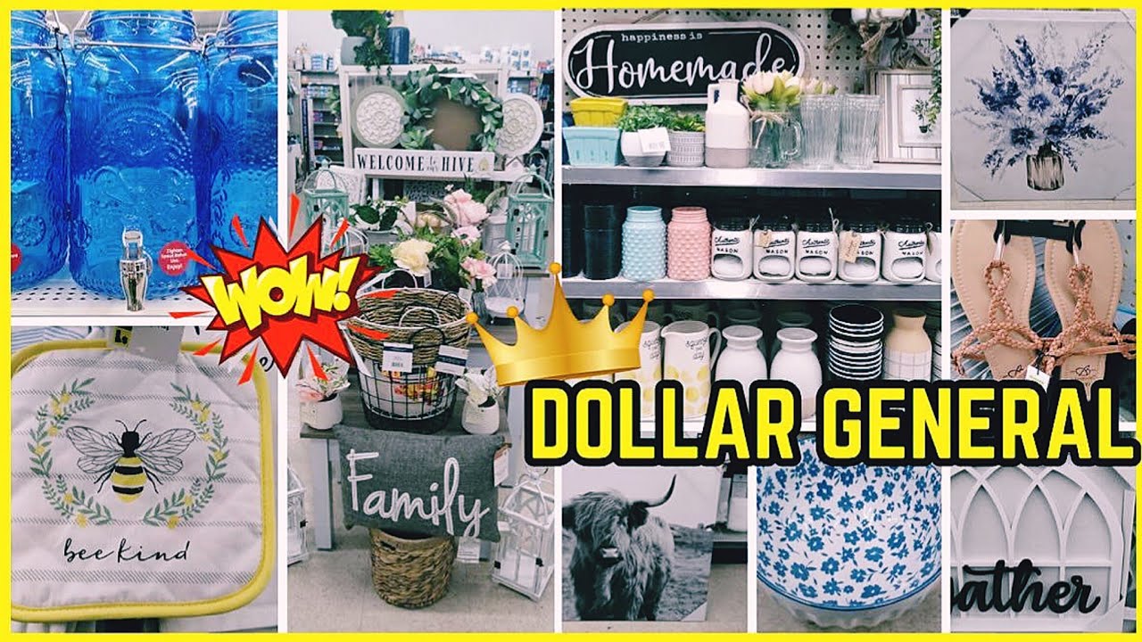 👑🛒🔥 NEW Dollar General Shop With Me!!High End Home Decor and More!!👑🛒🔥 ...