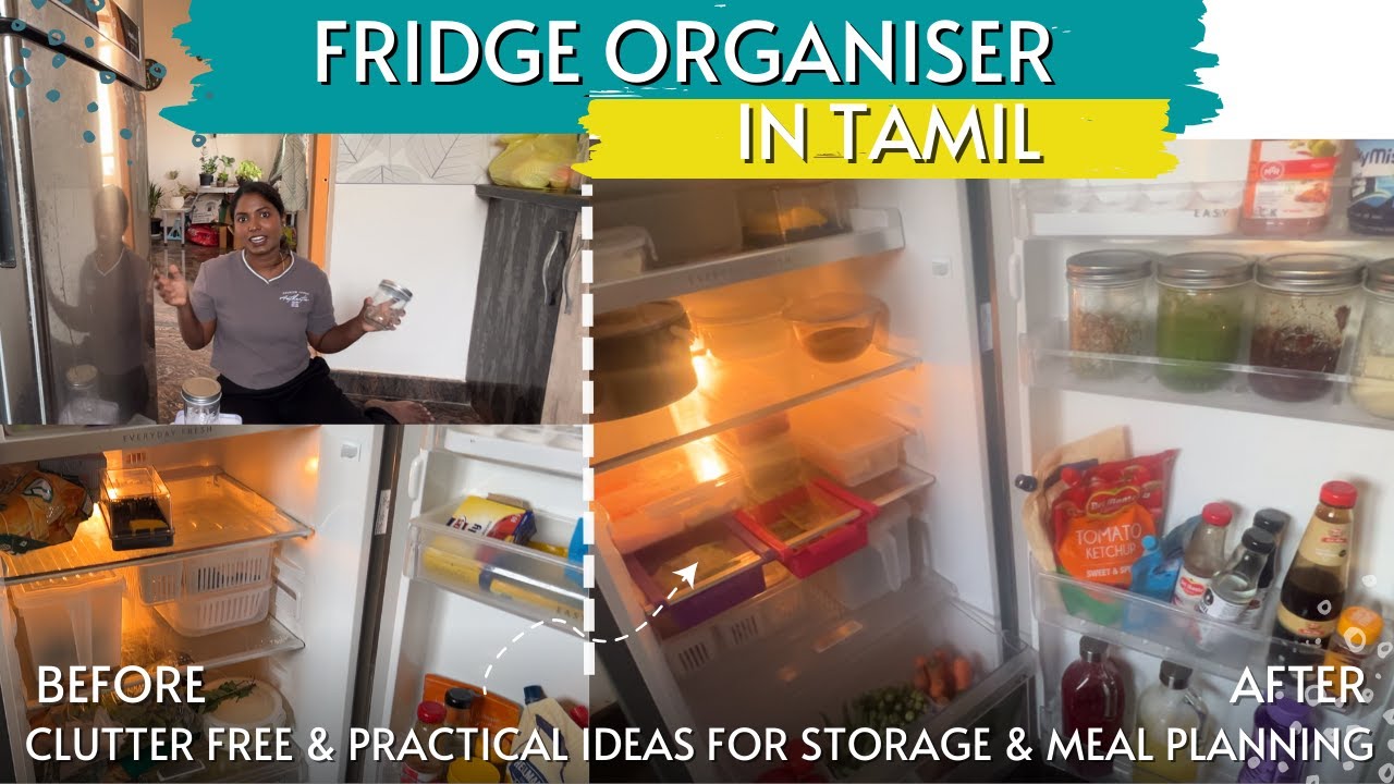 Fridge Organization - Clutter free and practical ideas for storage II ...