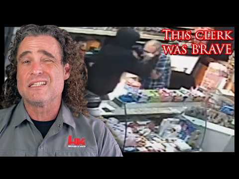 Robber With Stun Gun Meets Brave Clerk | Active Self Protection