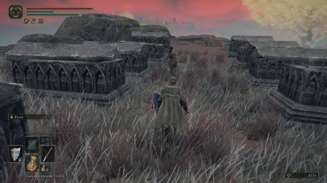 ELDEN RING Caelid South Weapon Drop Noble's Slender Sword - YouTube