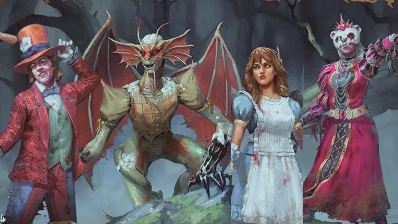 Dead by daylight! But Alice In Wonderland! - YouTube