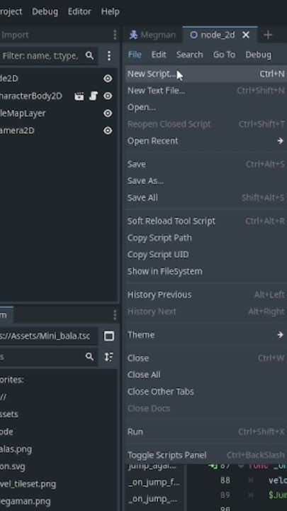 Variables globales en godot #godot #gamedevblog #coding #programming #indiedev #tutorial # ...