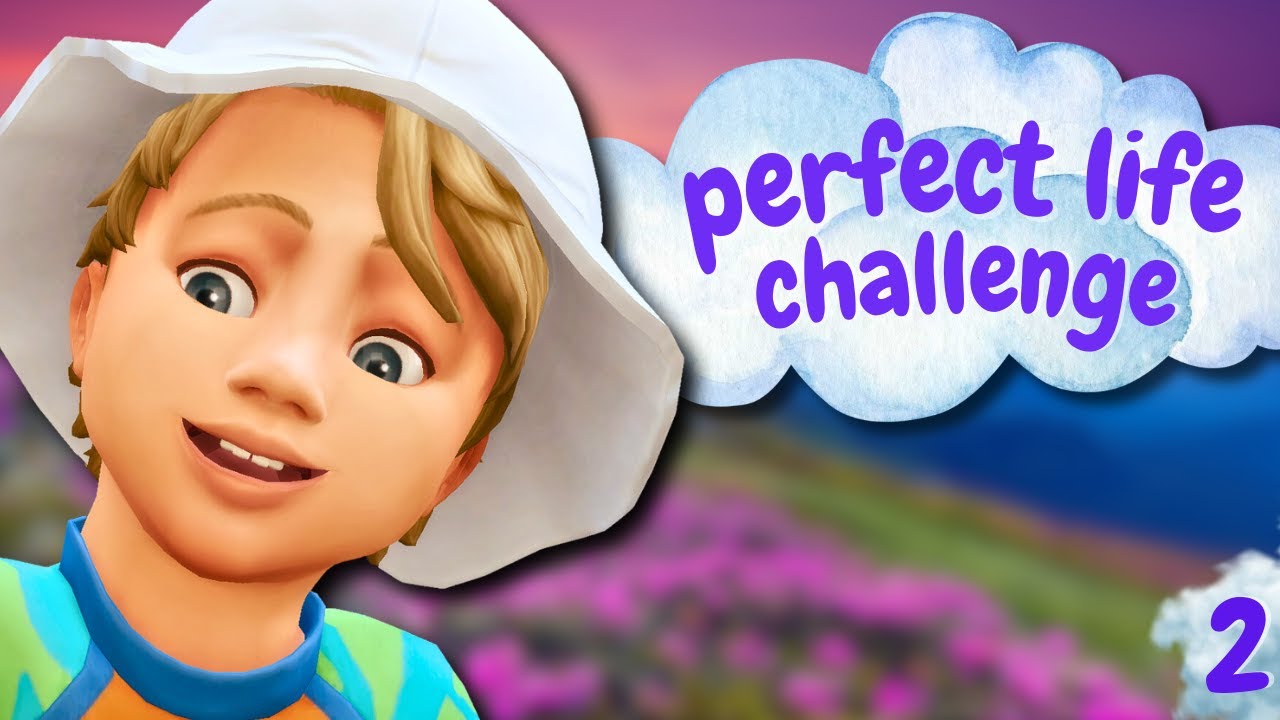 Perfect life challenge EP2 - Let's play Sims 4 🧸 - YouTube