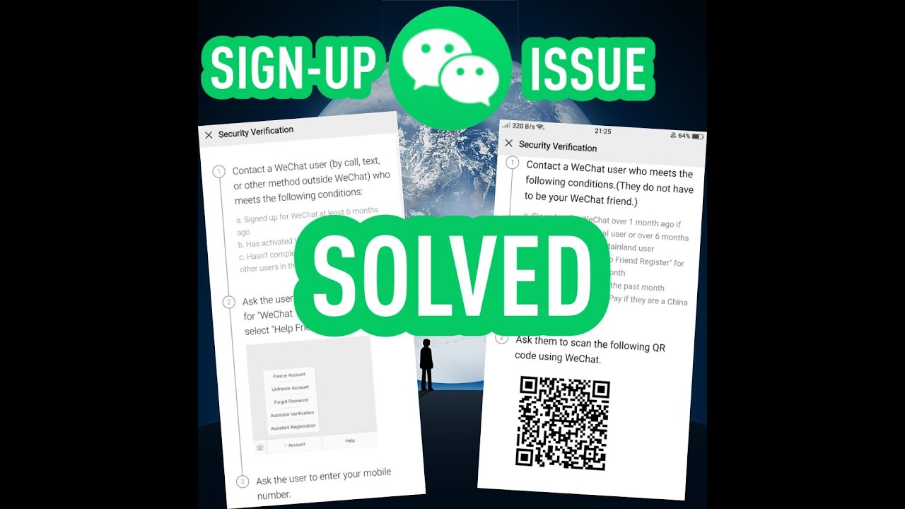 WECHAT SIGNUP/REGISTRATION ISSUE SOLVED #WECHAT #WECHATISSUE - YouTube