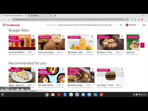 How to order Foodpanda Philippines (Pin Location) - YouTube