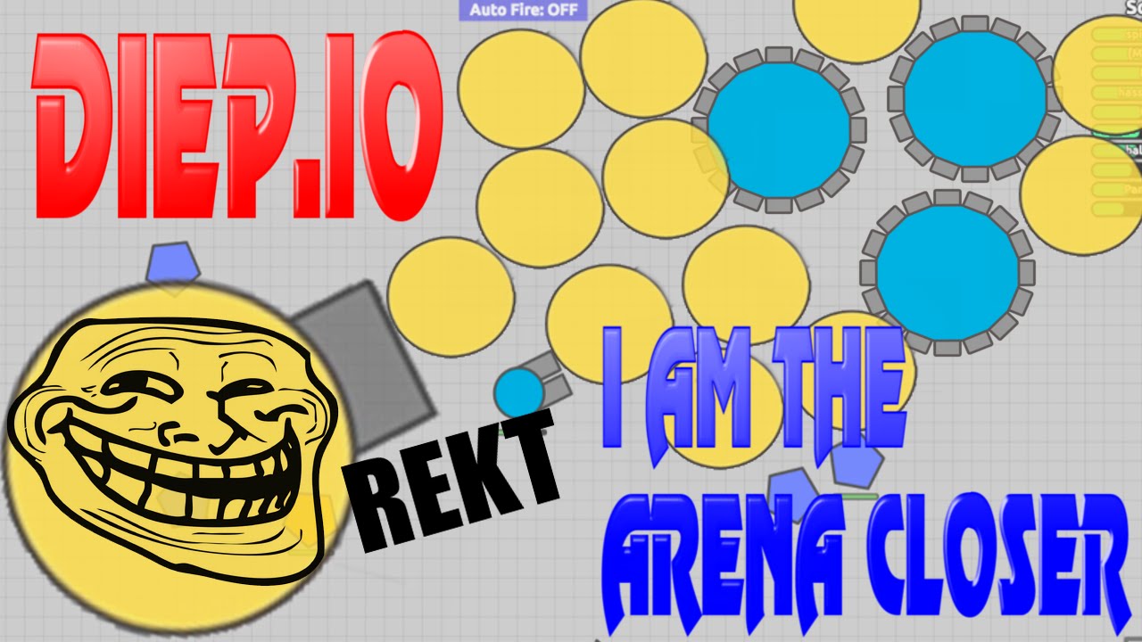 I AM THE ARENA CLOSER!!!!! AMAZING DIEPIO GAMEPLAY!!!!! - YouTube