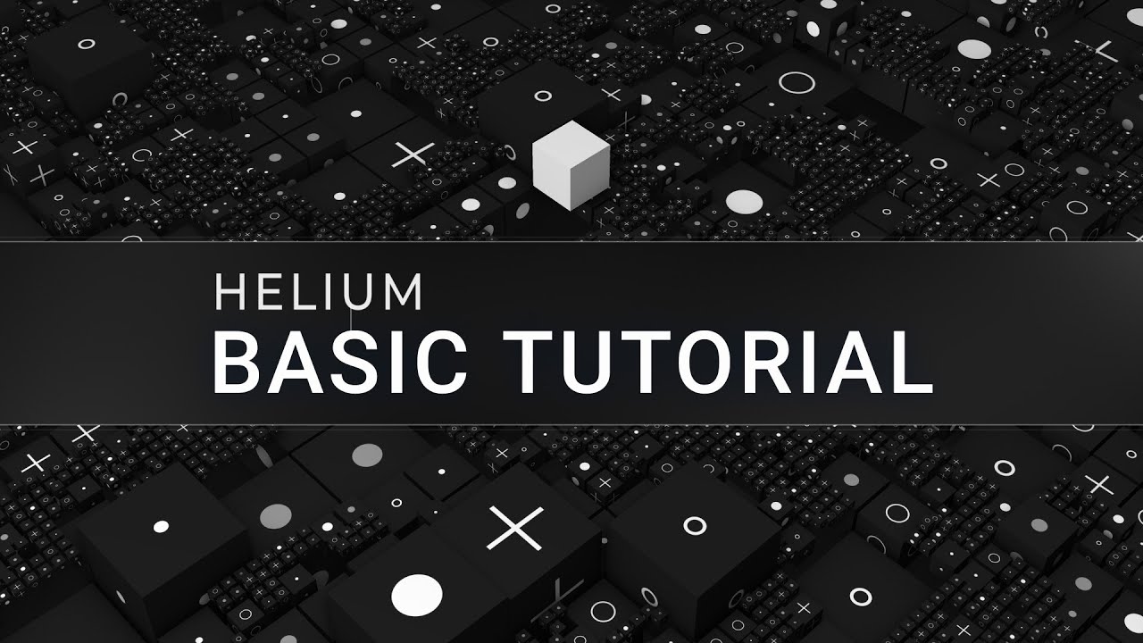 Helium for After Effects Basic Tutorial - YouTube