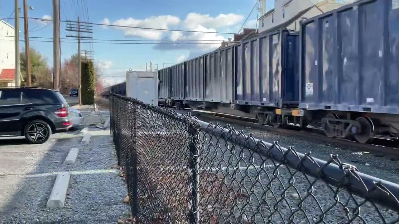 West bound ns 1849 sd70acc followed by ns 4518 Dc to ac ac44c6m on the Harrisburg line ...