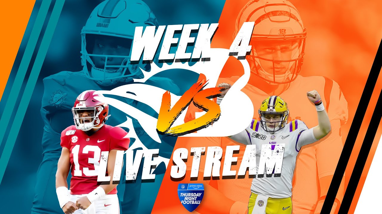 Miami Dolphins Vs Cincinnati Bengals Week 4 Live Stream Reactions ...
