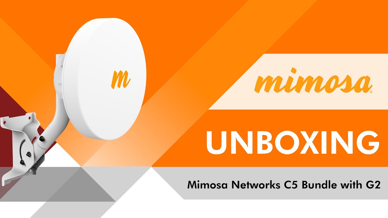 Unboxing the Mimosa Networks C5 Bundle with G2 - YouTube