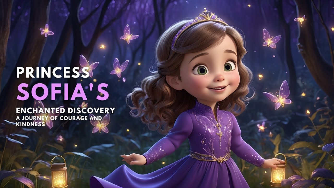 Princess Sofia's Enchanted Discovery: A Journey of Courage and Kindness | Bedtime Story | Fairy ...
