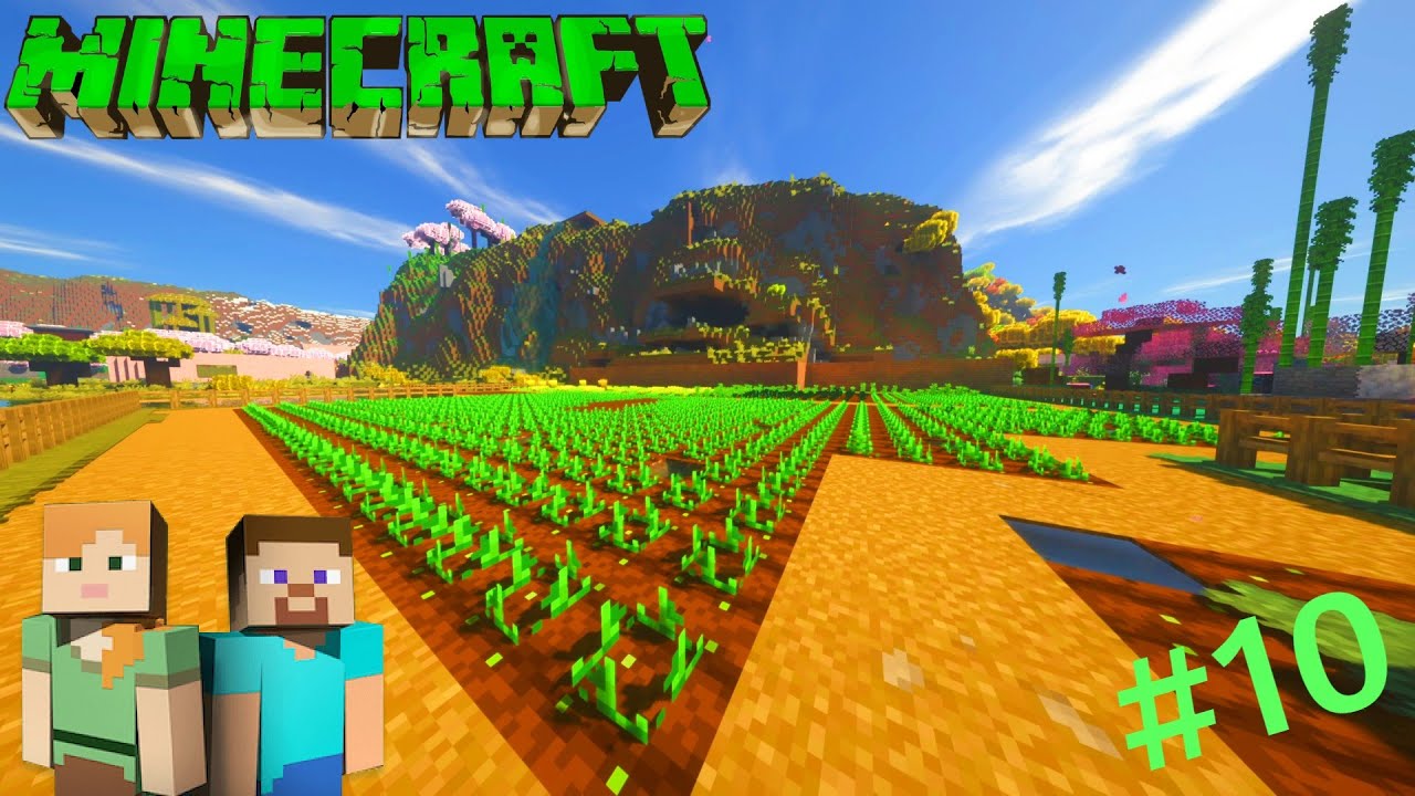 Agrande mi Plantio De Maiz // MINECRAFT SURVIVAL #10 - YouTube