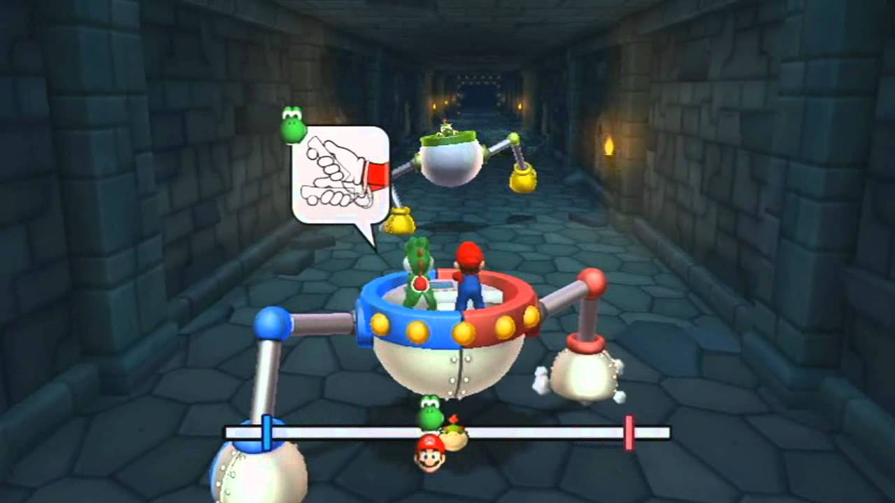 Mario Party 9 Bowser Jr. Minigame - Mecha March - YouTube