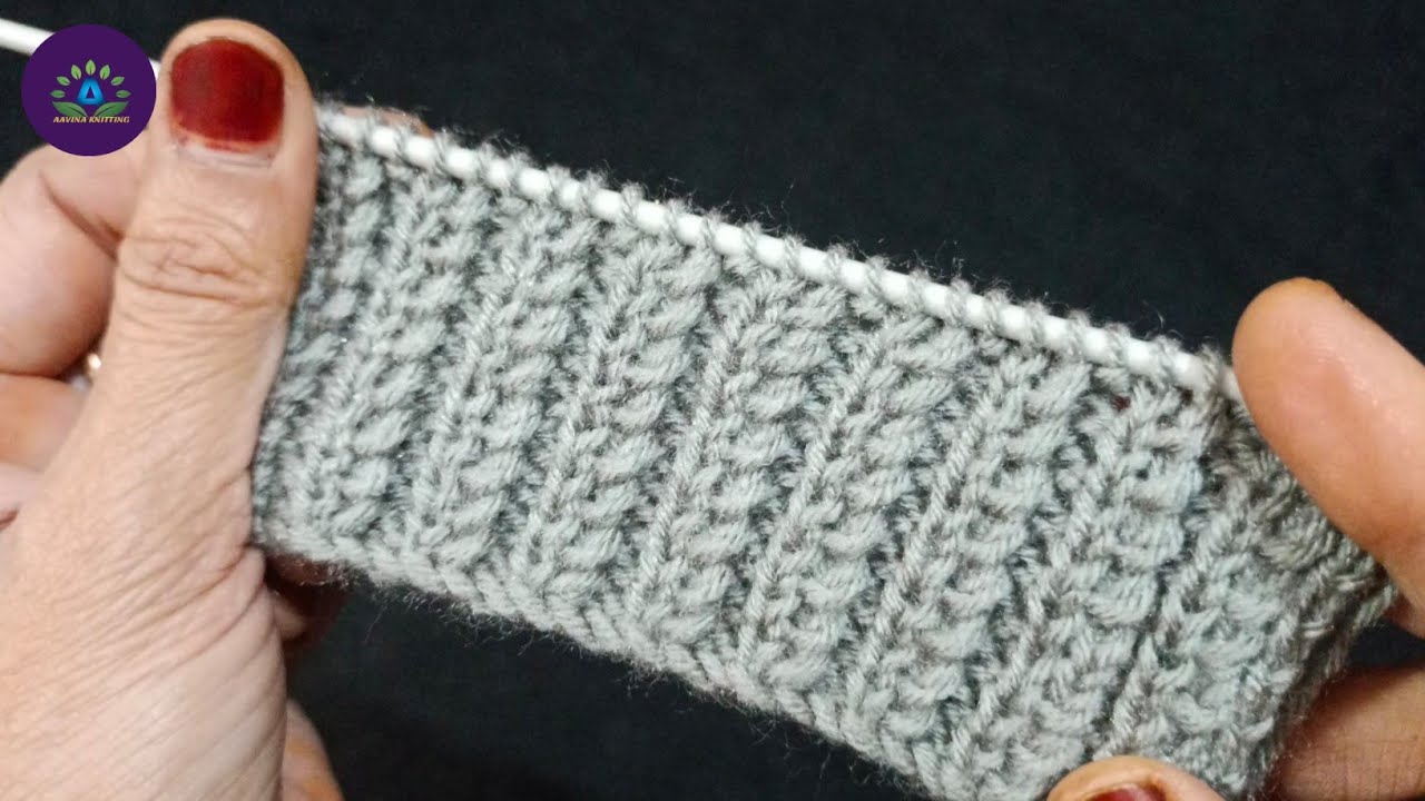 Woolen border design / Border dizain #68 / Koti border knit pattern ...