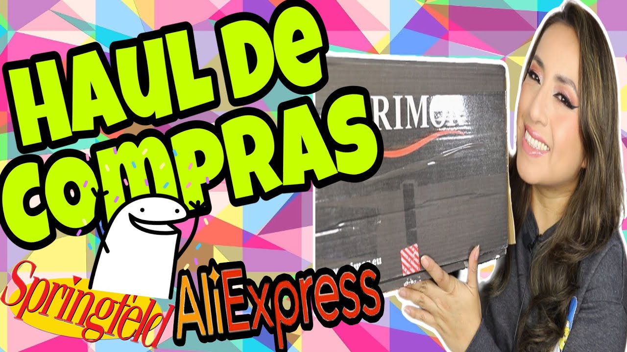 HAUL DE MAYO!🤩PEGATINAS DE MEMES🤭SPRINGFIELD, ALIEXPRESS, PRIMOR Y ...
